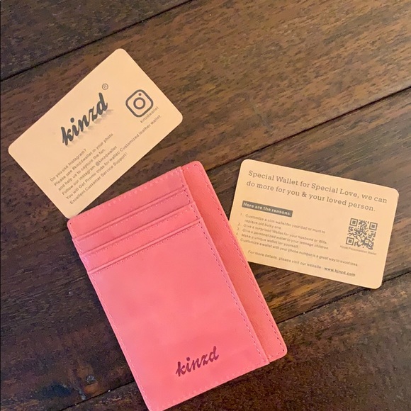 kinzd | Accessories | Kinzd Slim Wallet With Rfid Protection | Poshmark